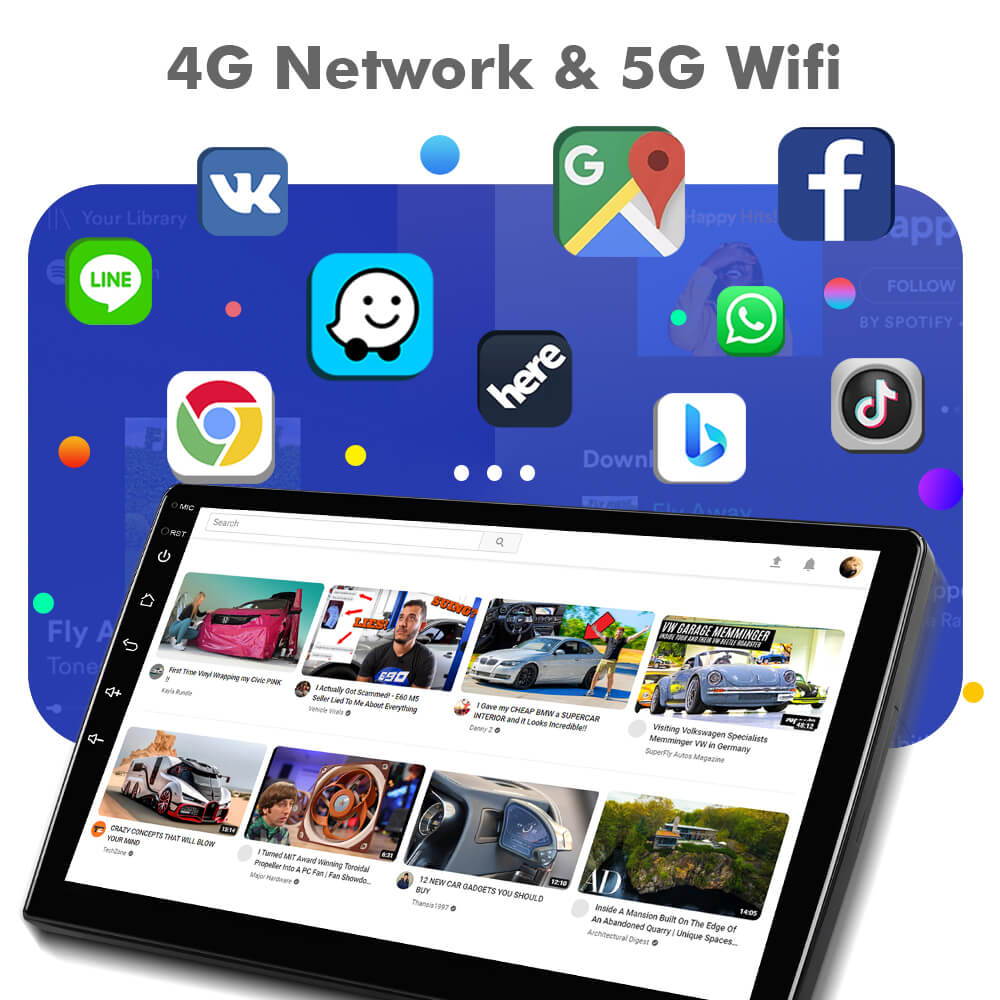 Android 12 Head Unit For Honda Civic 2006-2012 Car Radio Multimedia ...