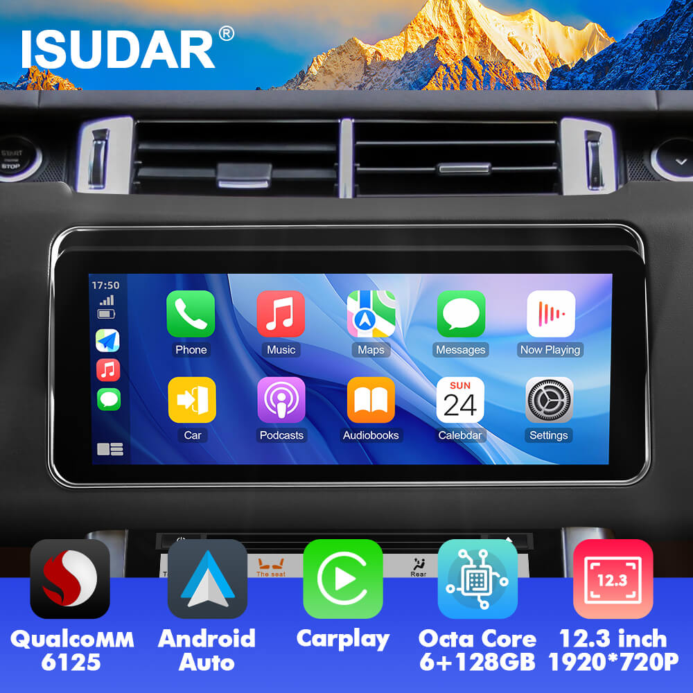 ISUDAR For Range Rover Sport L494 2013-2017 Car Radio Multimedia ...