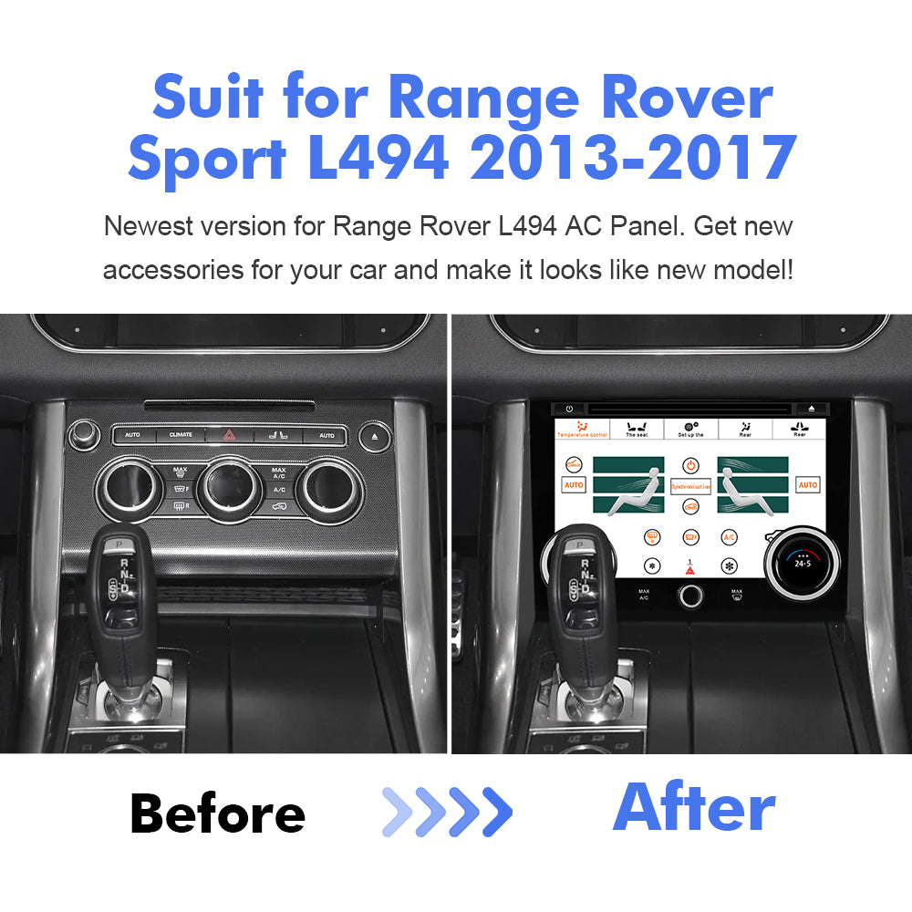 AC Panel 9 inch Touch LCD Screen For Range Rover Sport L494 (2014-2017 ...