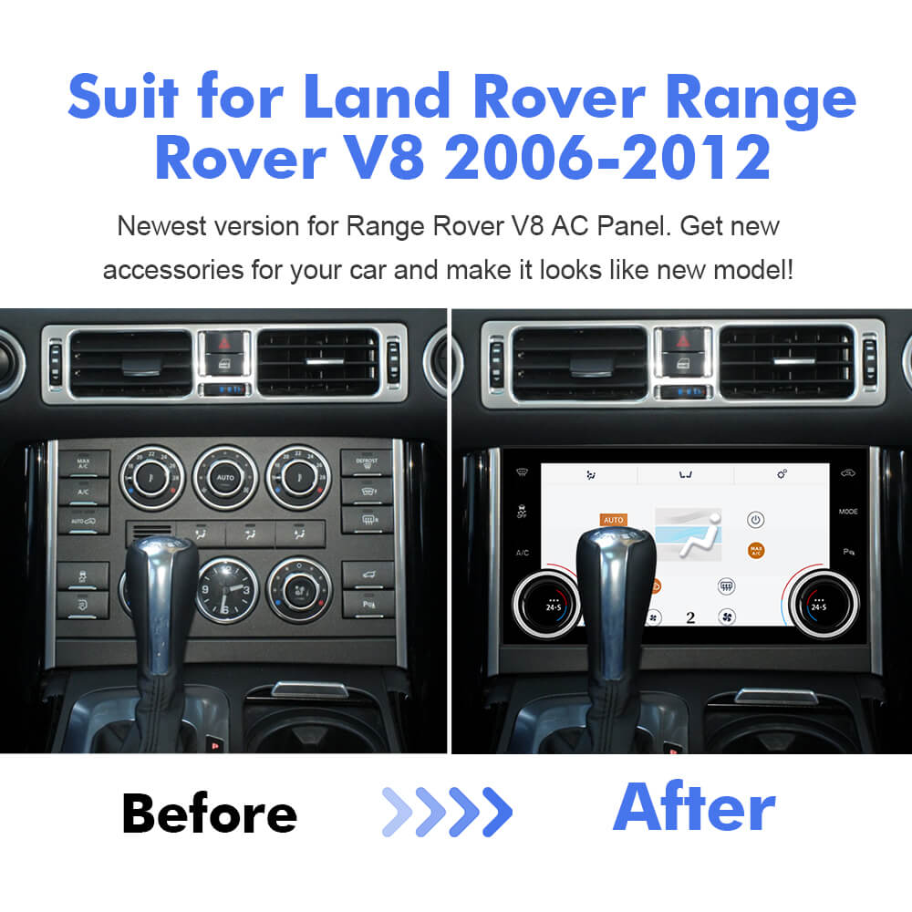 Upgrade Air Conditioning Panel for Range Rover V8 2006-2012 AC Touch ...