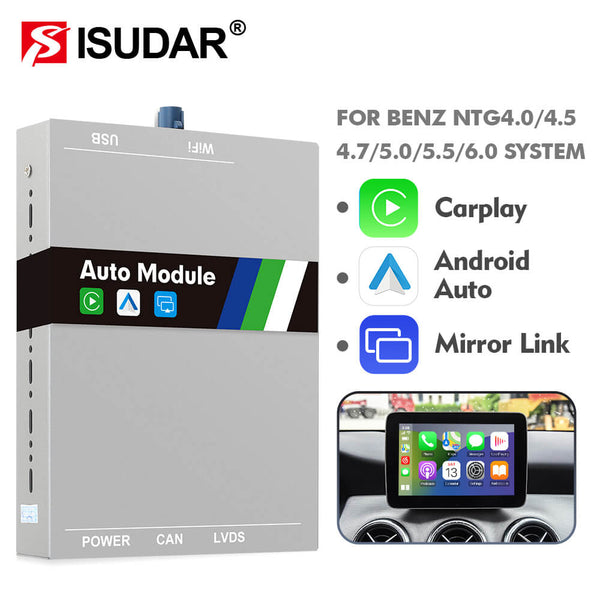 ISUDAR Apple Carplay wireless Modem for Mercedes C Class W204 W205 E ...