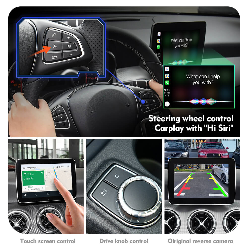 ISUDAR Apple Carplay wireless Modem for Mercedes C Class W204 W205 E ...