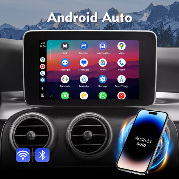 Wireless Carplay & Android Auto Suitable For Mercedes Benz A B C E CLA ...