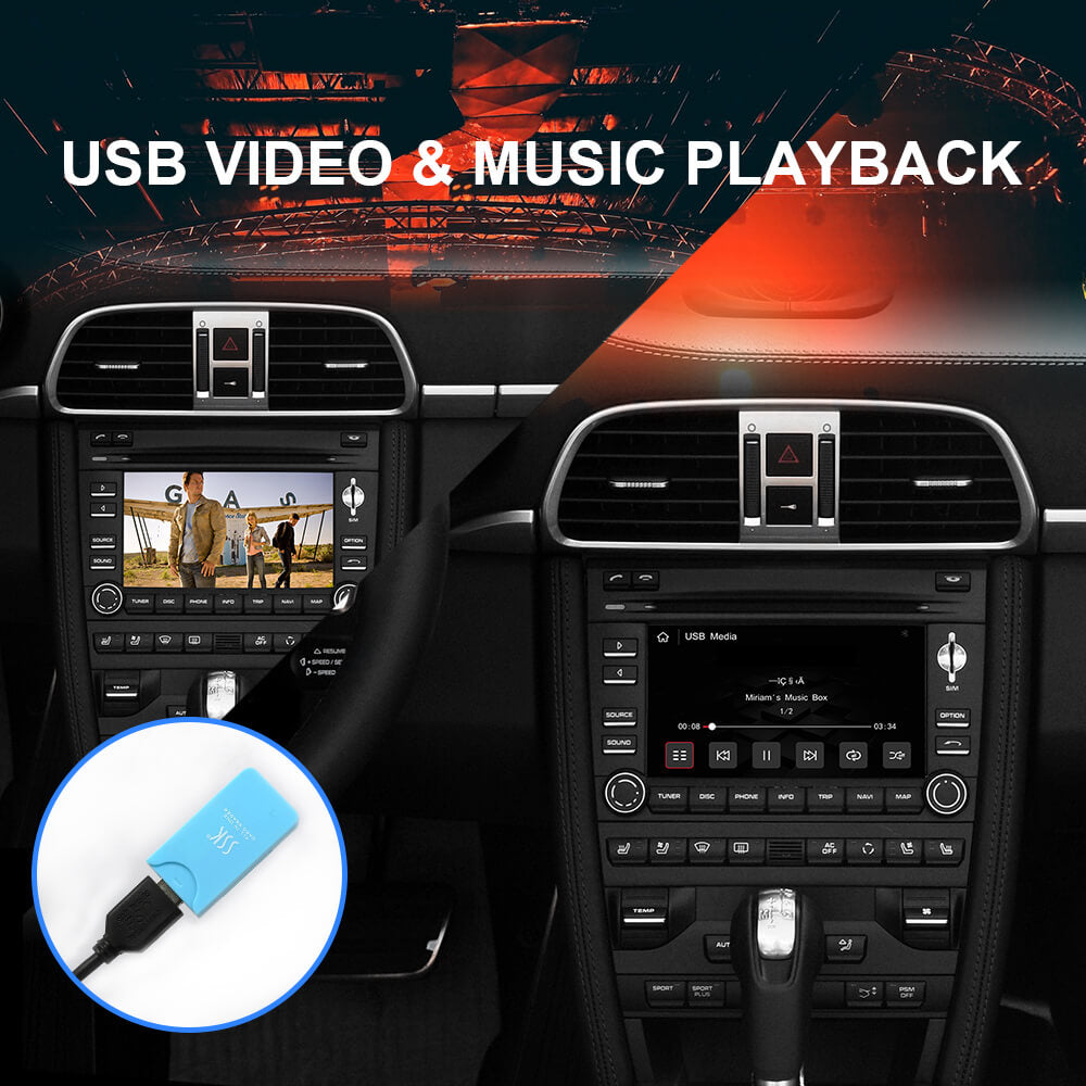 Carlinkit Wireless Apple Carplay Kit For Porsche/Cayenne/Macan/Boxster ...