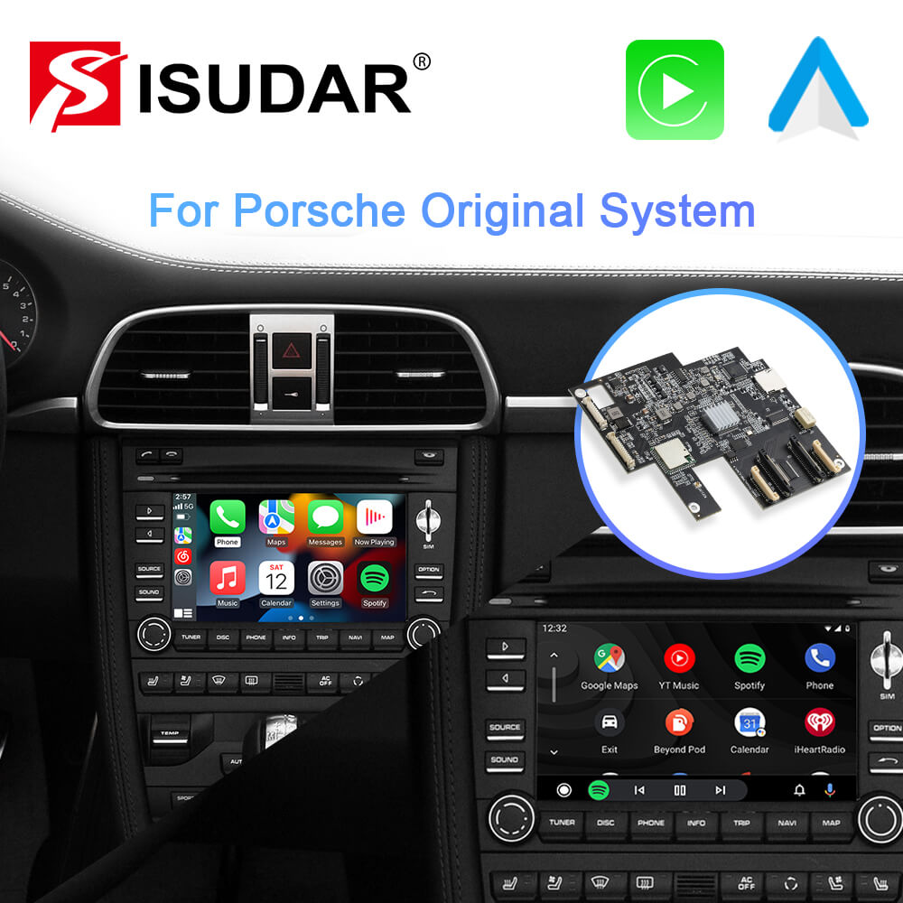 Carlinkit Wireless Apple Carplay Kit For Porsche/Cayenne/Macan/Boxster ...