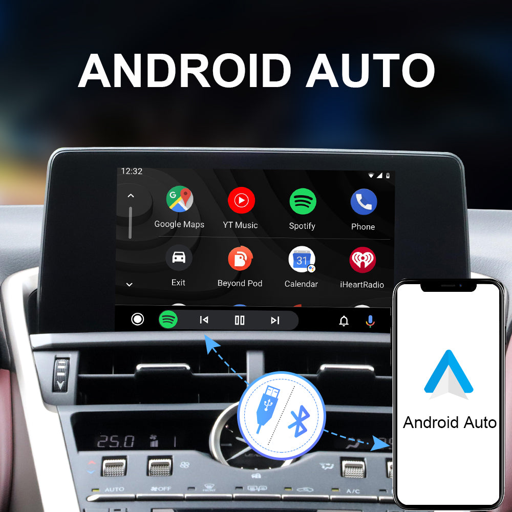 ISUDAR Carplay Module For Lexus NX UX GS RX LC LS LM ES 2017- Android ...