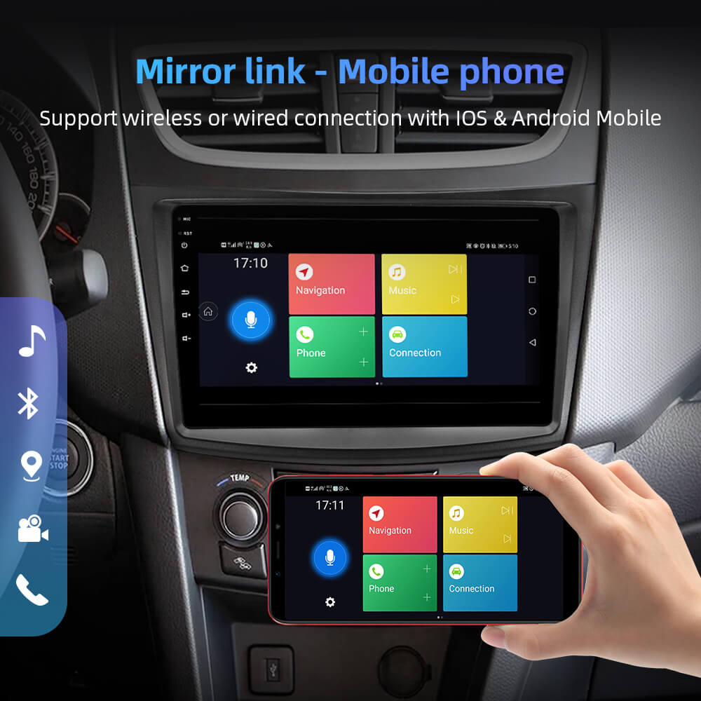 ISUDAR Stereo Android IPS For Suzuki Swift 2010-2017 | ISUDAR Official Shop