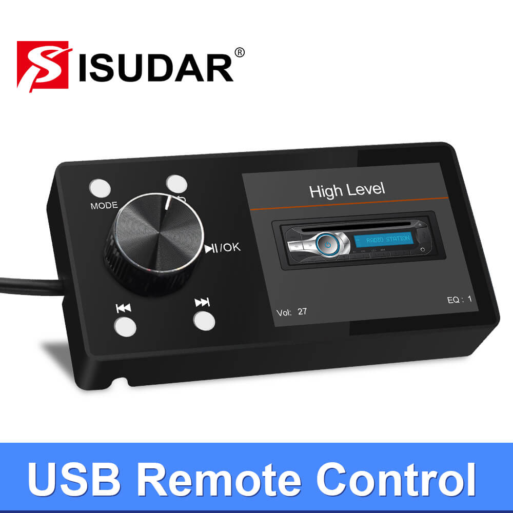 ISUDAR USB Remote Control for DSP Amplifier Suit for ISUDAR DA410 DA608 Series | ISUDAR Official ...