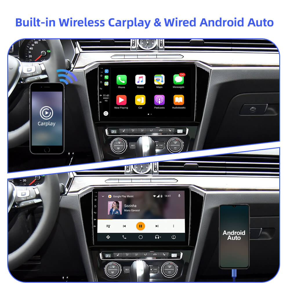 Qualcomm QLED Android Car Radio For VW/Volkswagen Passat B8 2015 ...