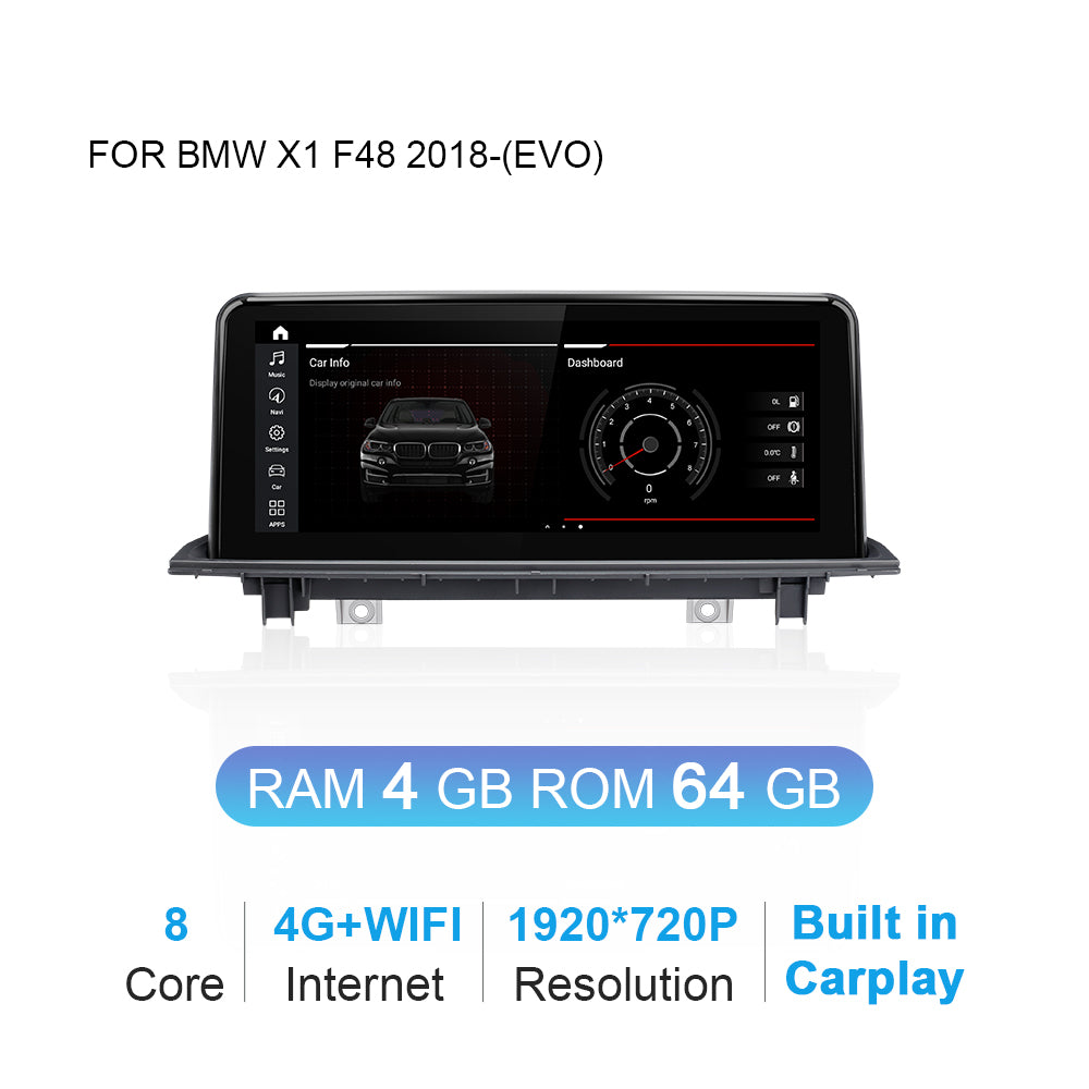Qualcomn Snapdragon Car Multimedia Player For BMW X1 F48 2016-2017 ...